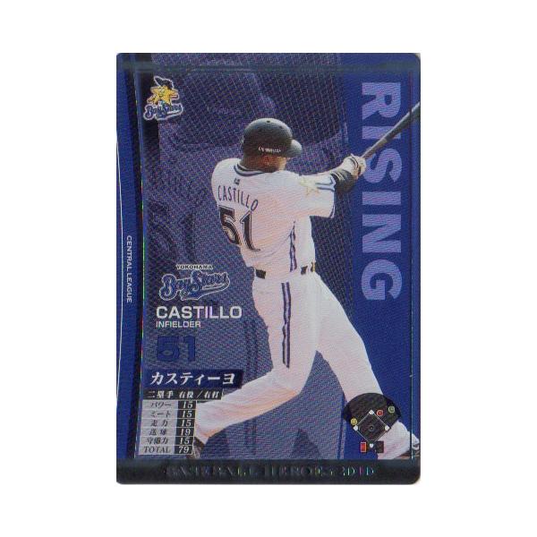 ＫＯＮＡＭＩコナミ発売のカード『BASEBALL HEROES』のカード<BR>カスティーヨ　横浜ベイスターズ　カードＮｏ．Ｂ１０ＲＳ０１７(表面キラ仕様)【重要・注意】一部のカードのエッジの状態(特に下部)にメクレなどがあるカ...