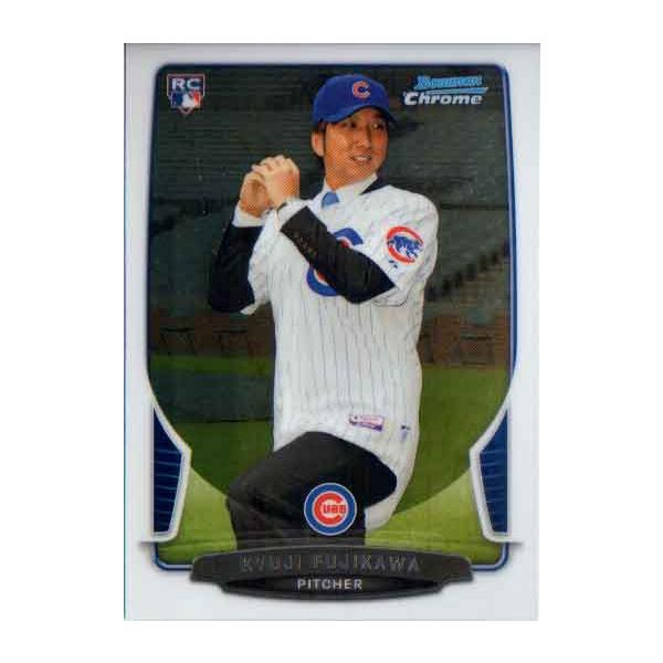 ２０１３年Ｔｏｐｐｓ社発売のカードより出る藤川球児のメジャーリーグでのルーキーカード<BR>藤川球児　カードＮｏ．８