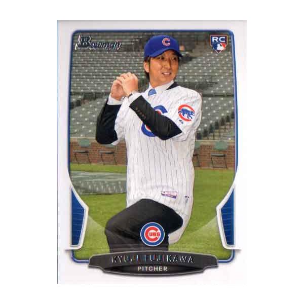 ２０１３年Ｔｏｐｐｓ社発売のカードより出る藤川球児のメジャーリーグでのルーキーカード<BR>藤川球児　カードＮｏ．１７４