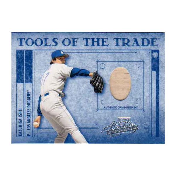 ２００３年Playoff社発売のパックから出る石井一久のバットカード<BR>石井一久　シリアル入り２５０枚限定カード　カードＮｏ．ＴＴ−６９