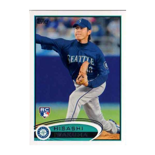 ２０１２年Ｔｏｐｐｓ社発売のカードより出る岩隈久志のメジャーリーグでのルーキーカード<BR>岩隈久志　カードＮｏ．４８４