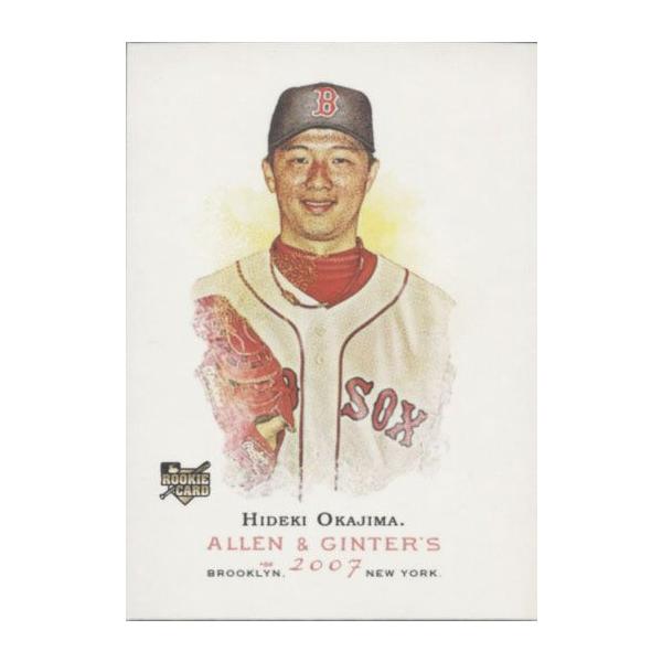 ２００７年Ｔｏｐｐｓ社発売のカードより出る岡島秀樹のメジャーリーグでのルーキーカード<BR>岡島秀樹　カードＮｏ．２１７