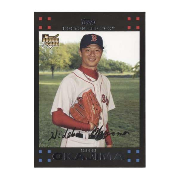 ２００７年Ｔｏｐｐｓ社発売のカードより出る岡島秀樹のメジャーリーグでのルーキーカード<BR>岡島秀樹　カードＮｏ．６４１
