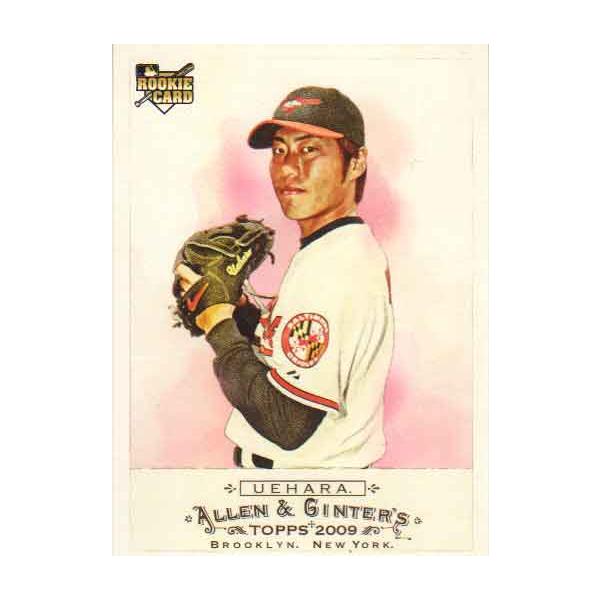 ２００９年Ｔｏｐｐｓ社発売のカードより出る上原浩治のメジャーリーグでのルーキーカード<BR>上原浩治　カードＮｏ．４３