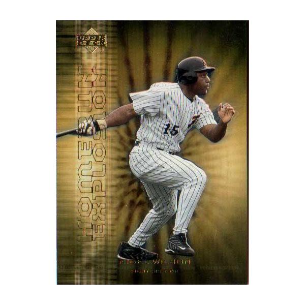 ２００１年ＵｐｐｅｒＤｅｃｋ発売のカード『ＵｐｐｅｒＤｅｃｋ』より出るホームランエクスポロージョンカード<BR>ウィルソン　日本ハムファイターズ　カードＮｏ．ＨＲ２