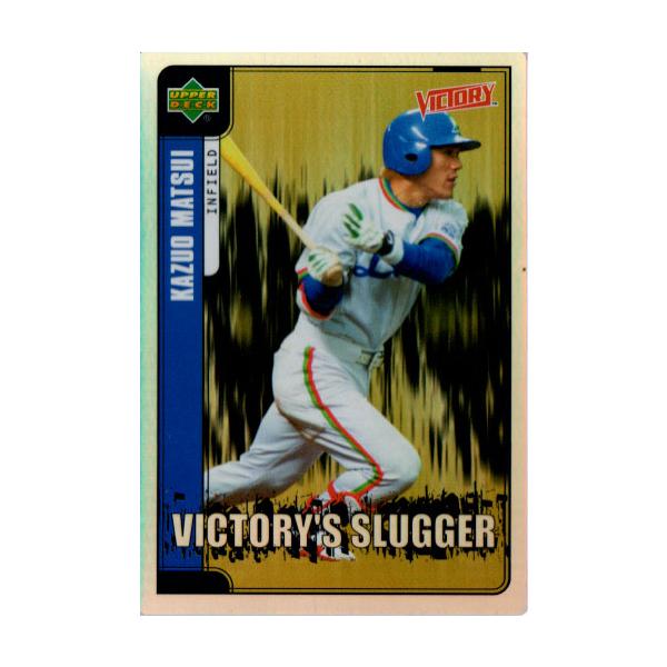 ２００１年Upper Deck発売のカード『Victory Serise.1』より出る VICTORYSLUGGERカード<BR>松井稼頭央　西武ライオンズ　カードNo.VS8