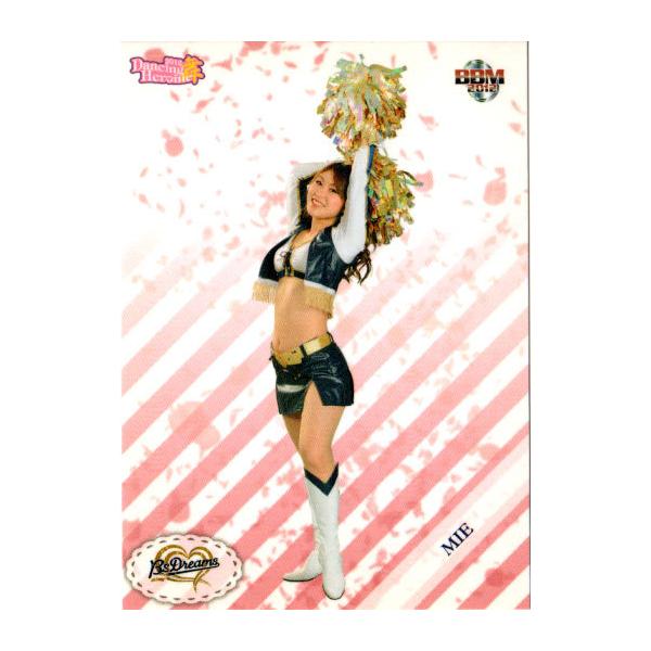 ２０１２年ＢＢＭ発売のカード『プロ野球チアリーダーカード-舞-』より出るレギュラーカード<BR>MIE　Bs Dreams(オリックスバファローズ）　カードＮｏ．Ｍ０４２