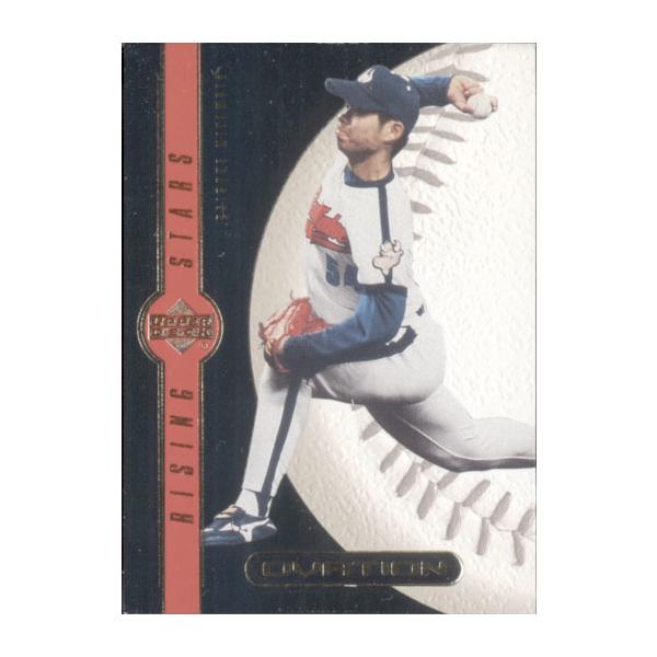 ２０００年Upper Deck発売のカード『Ｏｖａｔｉｏｎ』より出るＲｉｓｉｎｇ Ｓｔａｒｓ（ルーキー）カード<BR>宮本大輔　近鉄バファローズ　カードＮｏ．２０　シリアル入り２０００枚限定<BR>Ｒｉｓｉｎｇ Ｓｔ...