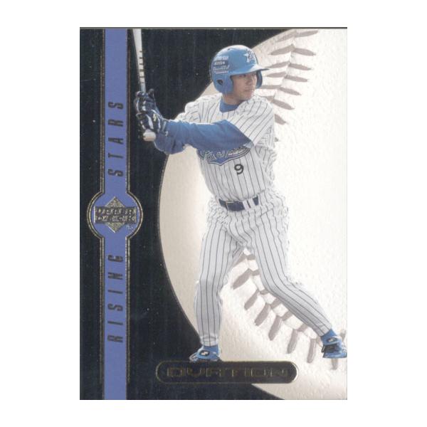 ２０００年Upper Deck発売のカード『Ｏｖａｔｉｏｎ』より出るＲｉｓｉｎｇ Ｓｔａｒｓ（ルーキー）カード<BR>田中一徳　横浜ベイスターズ　カードＮｏ．２５　シリアル入り２０００枚限定<BR>Ｒｉｓｉｎｇ Ｓｔ...