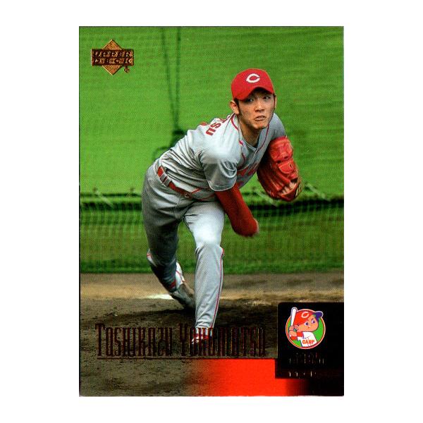 ２００１年Upper Deck発売のカード『Upper Deck』より出るレギュラーカード<BR>横松寿一　広島東洋カープ　カードＮｏ．４