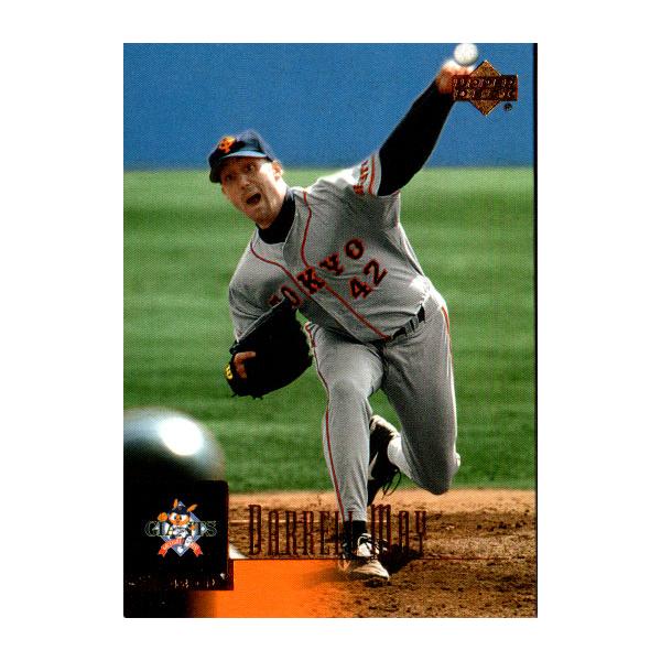 ２００１年Upper Deck発売のカード『Upper Deck』より出るレギュラーカード<BR>メイ　読売ジャイアンツ　カードＮｏ．６５