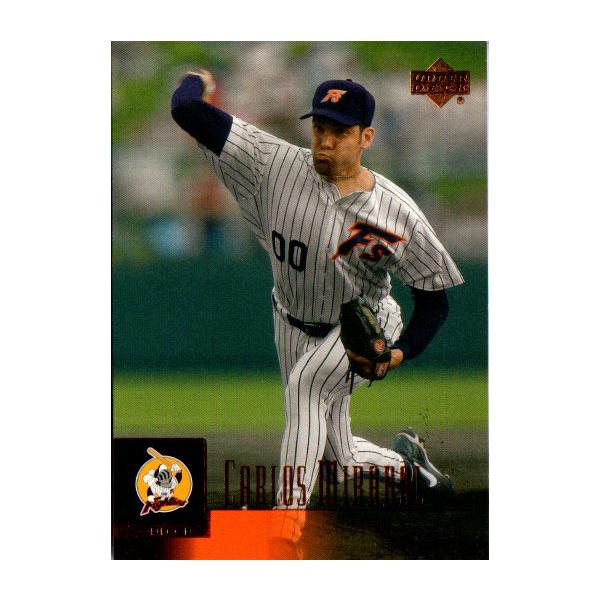２００１年Upper Deck発売のカード『Upper Deck』より出るレギュラーカード<BR>ミラバル　日本ハムファイターズ　カードＮｏ．１３０