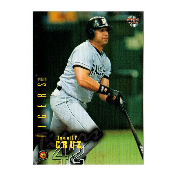 ２００１年ＢＢＭ発売のカード『ベースボールカード』より出るレギュラーカード(後期版追加カード)<BR>クルーズ　阪神タイガース　カードＮｏ．５８１