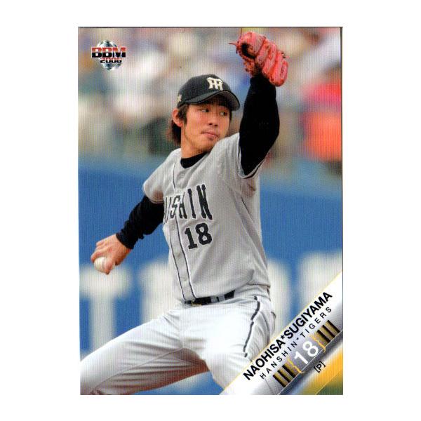 ２００６年ＢＢＭ発売のカード『阪神タイガース』より出るレギュラーカード<BR>杉山直久　阪神タイガース　カードＮｏ．Ｔ０１７