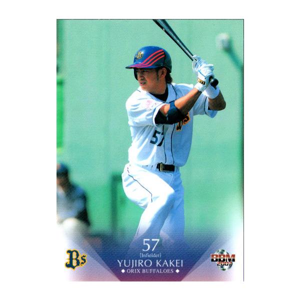 ２００７年ＢＢＭ発売のカード『オリックスバファローズ』より出るレギュラーカード<BR>筧裕次郎　オリックスバファローズ　カードＮｏ．Ｂｓ０７４