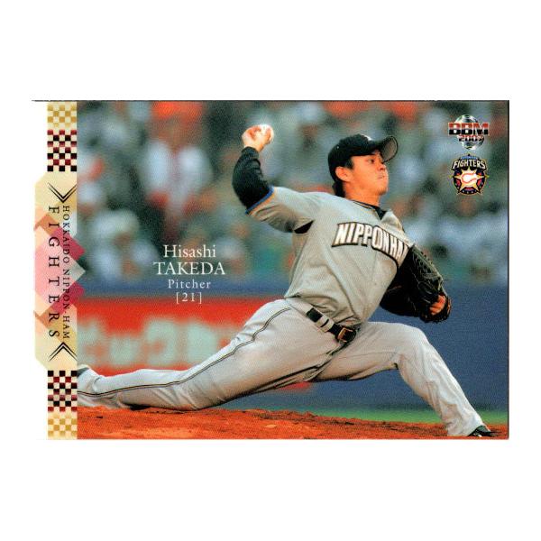 ２００７年ＢＢＭ発売のカード『北海道日本ハムファイターズ』より出るレギュラーカード<BR>武田久　北海道日本ハムファイターズ　カードＮｏ．Ｆ０２５