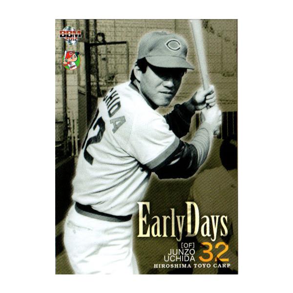 ２０１２年ＢＢＭ発売の球団別カード『広島東洋カープ』より出るレギュラーカード<BR>内田順三　広島東洋カープ　カードＮｏ．Ｃ１０７