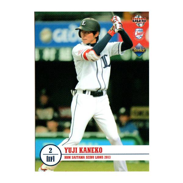 ２０１３年ＢＢＭ発売のカード『西武ライオンズ』より出るレギュラーカード(ルーキーカード)<BR>金子侑司　西武ライオンズ　カードＮｏ．Ｌ３９