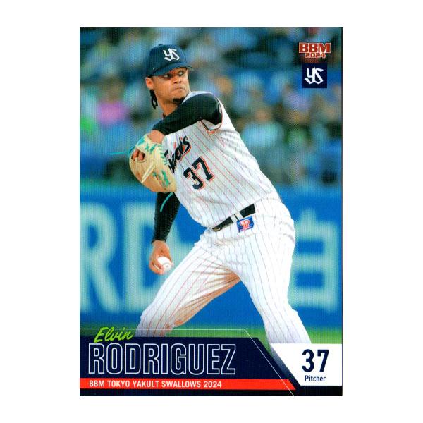 ２０２４年ＢＢＭ発売の球団別カード『ヤクルトスワローズ』より出るレギュラーカード<BR>ロドリゲス　ヤクルトスワローズ　カードＮｏ．Ｓ１７