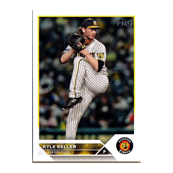 ２０２３年米国Ｔｏｐｐｓ社発売のカード『Topps NPB プロ野球カード』より出るレギュラーカード<BR>K・ケラー Kyle Keller　阪神タイガース　カードＮｏ．４６