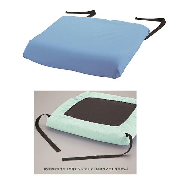 車いすクッションを清潔にキープ簡単装着のCPクッションII専用防水カバー■メーカー：日本エンゼル株式会社■種類：車いす専用クッションカバー■品名：防水クッションカバー（デニムタイプ）■品番：1535■カラー：ブルー、グリーン■JAN:497...