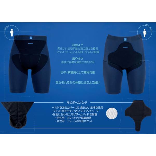 心地よさ<br>柔らかい生地が着心地の良さを提供<br>フラットシームによる肌トラブルの軽減<br><br>着やすさ<br>着脱が容易な弾性生地を採用<br>日中・就寝...