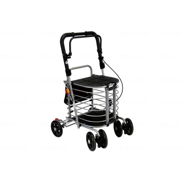 ハーモニーＡＬ■特長○前輪キャスター○高さ調節可○折りたたみ可○腰かけ可○手元ブレーキ付○アルミで軽量、サビにも強い○ワンタッチで簡単にハンドル高さ調節可能○高さ調節3段階　ハンドル高：83〜90cm、ピッチサイズ：約3.5cm○前輪2WA...