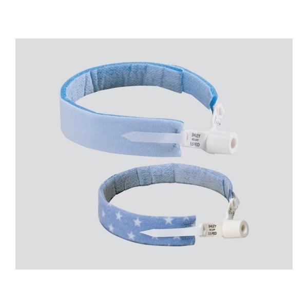 【入数】1箱（10本入）【材質】本体：綿【サイズ】本体：幅約25mm×長さ約457mm重量：20gテープファスナー：約7.5cm※ベロクロテープ：約5cm※※実測値です。【仕様】●小児用●ラテックスフリー※画像下の商品です。カニューレは付属...