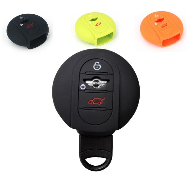 ・BMW MINI 専用 シリコン製キーカバー・専用設計、スマートキーのラインを損なうことなく、ぴったり収まります。・衝撃吸収性の高いシリコン製のため、落下の衝撃などからキーを保護します。★【適合車種】　MINI COOPER クーパー C...