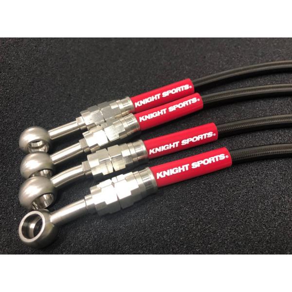 CX-8/KG 　CX-5/KF　リア電動パーキングブレーキ用です。耐久性に優れたステンレスフィッテイングと３層構造ブレーキラインを採用。適合車種：CX-8(KG) CX-5(KF) ※電動パーキングブレーキ装着車用この製品はメーカーより直...