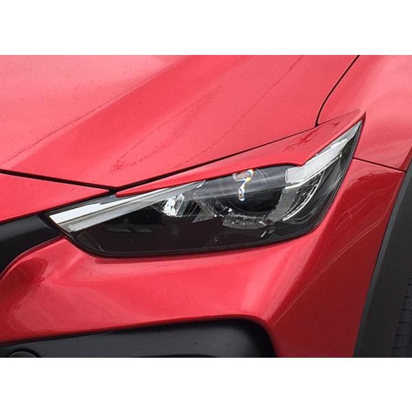 より精悍さを増すデザインのアイライン。ABS製未塗装品適合：CX-3(DK5沖縄、離島への発送は送料着払いとなります。この製品は受注生産となります。弊社からのご注文内容確認メールにて、納期を改めてご連絡させていただくことになります。ご了承く...