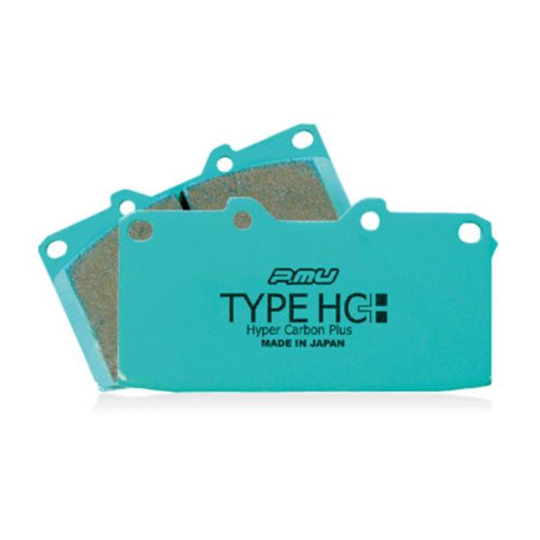 【TYPE HC+ ブレーキパッド】幅広い温度域で優れた効きとコントロール性を実現するモデル。材質：スーパーグラファイトメタリック（Super graphite metallic）温度域：0〜800℃磨耗係数：0.43〜0.58μ用途：スポ...