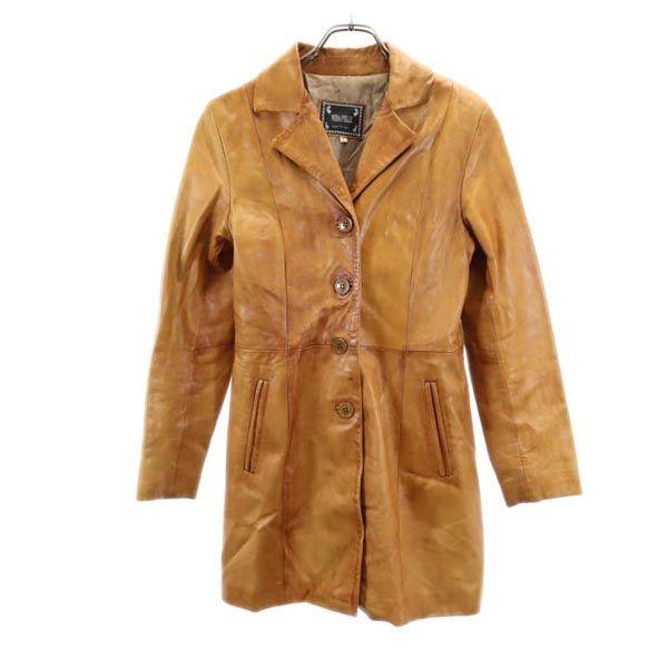 ■ 商品詳細 ■ブランド：VERA PELLE / -対象：レディース生産国：イタリアアイテム：レザージャケットサイズ表記：S※参考サイズ：レディースSサイズ相当 ※実寸サイズを参考にしてください。着丈：約76cm身幅：約41cm肩幅：約3...