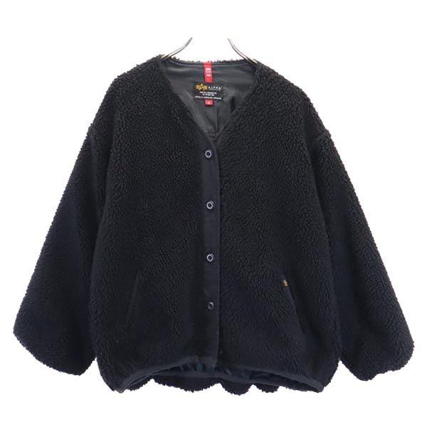 ■ 商品詳細 ■ブランド：アルファインダストリーズ / ALPHA INDUSTRIES INC対象：レディースアイテム：ボア フリースジャケットサイズ表記：M※参考サイズ：レディースMサイズ相当 ※実寸サイズを参考にしてください。着丈：約...