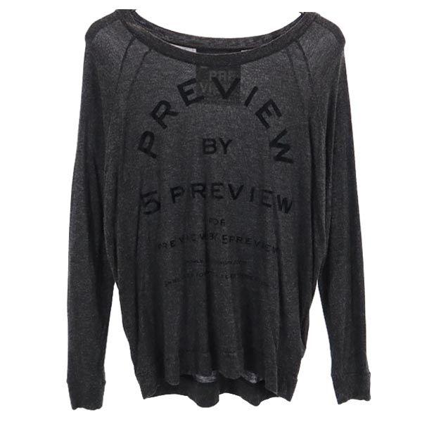 ■ 商品詳細 ■ブランド：ファイブプレビュー / 5PREVIEW対象：レディースアイテム：Tシャツサイズ表記：S※参考サイズ：レディースSサイズ相当 ※実寸サイズを参考にしてください。着丈：約59cm身幅：約52cm裄丈：約85cm素材：...