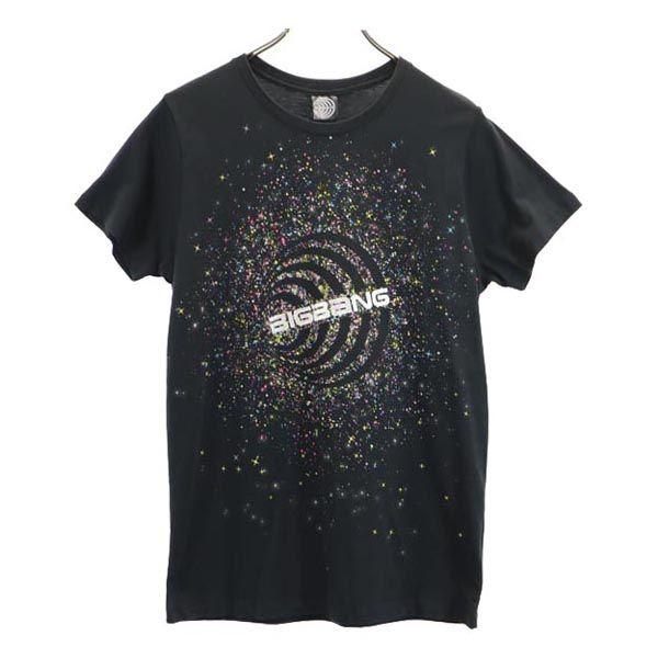 ■ 商品詳細 ■ブランド：ビッグバン / BIGBANG対象：メンズアイテム：Tシャツサイズ表記：不明※実寸サイズを参考にしてください。着丈：約62cm身幅：約45cm肩幅：約39cm袖丈：約16cm素材：綿100％カラー：黒商品番号：bo...
