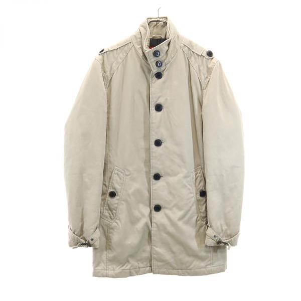 ■ 商品詳細 ■ブランド：ザラベーシック / ZARA BASIC対象：メンズアイテム：スタンドカラー コートサイズ表記：Ｍ※参考サイズ：メンズMサイズ相当 ※実寸サイズを参考にしてください。着丈：約82cm身幅：約53cm肩幅：約44cm...