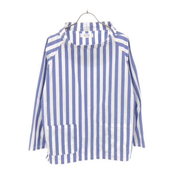 ■ 商品詳細 ■ブランド：セット / SETT対象：レディース生産国：日本アイテム：プルオーバー ブラウスサイズ表記：XS※参考サイズ：レディースXSサイズ相当 ※実寸サイズを参考にしてください。着丈：約64cm身幅：約53cm裄丈：約76...