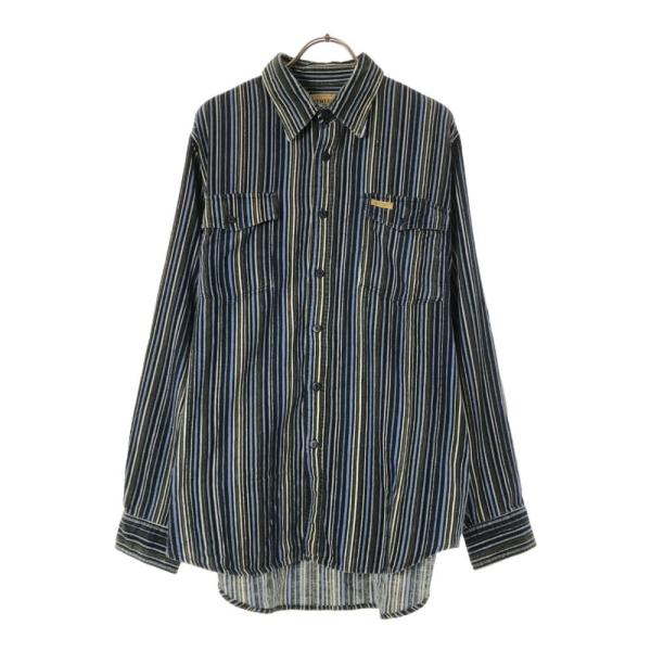 ■ 商品詳細 ■ブランド：ジェントリー / GANTRY対象：メンズアイテム：コットンシャツサイズ表記：41※参考サイズ：メンズLサイズ相当 ※実寸サイズを参考にしてください。着丈：約77cm身幅：約59cm肩幅：約43cm袖丈：約60cm...