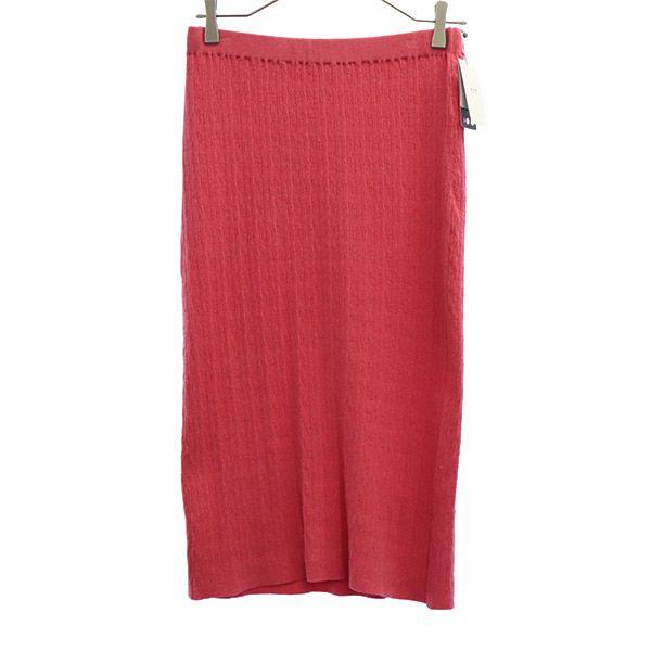 ■ 商品詳細 ■ブランド：スリードッツ / three dots対象：レディースアイテム：ニット スカートサイズ表記：S※参考サイズ：レディースSサイズ相当 ※実寸サイズを参考にしてください。ウエスト：約64cmスカート総丈：約74cm素材...