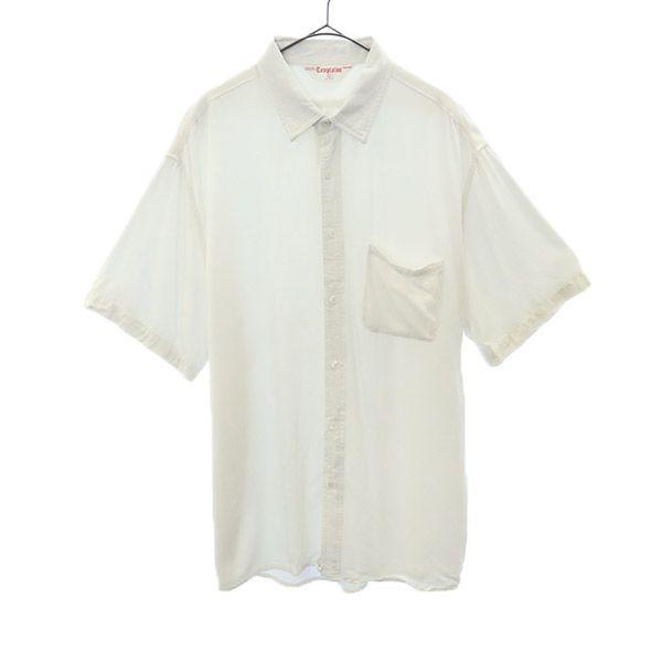 ■ 商品詳細 ■ブランド：テンプテーション / TEMPTATION対象：メンズアイテム：シャツサイズ表記：L※参考サイズ：メンズLサイズ相当 ※実寸サイズを参考にしてください。着丈：約70cm身幅：約56cm肩幅：約47cm袖丈：約22c...