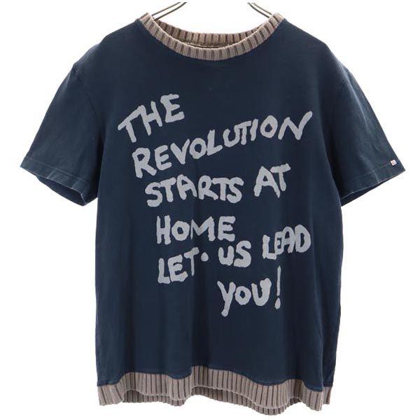 ■ 商品詳細 ■ブランド：フィフティーファイブディーエスエル / 55DSL対象：メンズアイテム：Tシャツサイズ表記：M※参考サイズ：メンズMサイズ相当 ※実寸サイズを参考にしてください。着丈：約58cm身幅：約49cm肩幅：約44cm袖丈...