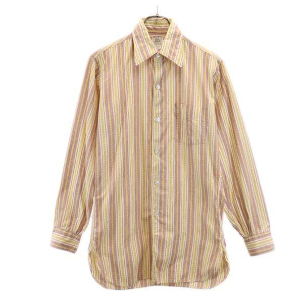 ■ 商品詳細 ■ブランド：Rupert Rhodes / -対象：メンズ年代：80sアイテム：シャツサイズ表記：不明※実寸サイズを参考にしてください。着丈：約80cm身幅：約52cm肩幅：約42cm袖丈：約61cm素材：綿100％カラー：イ...