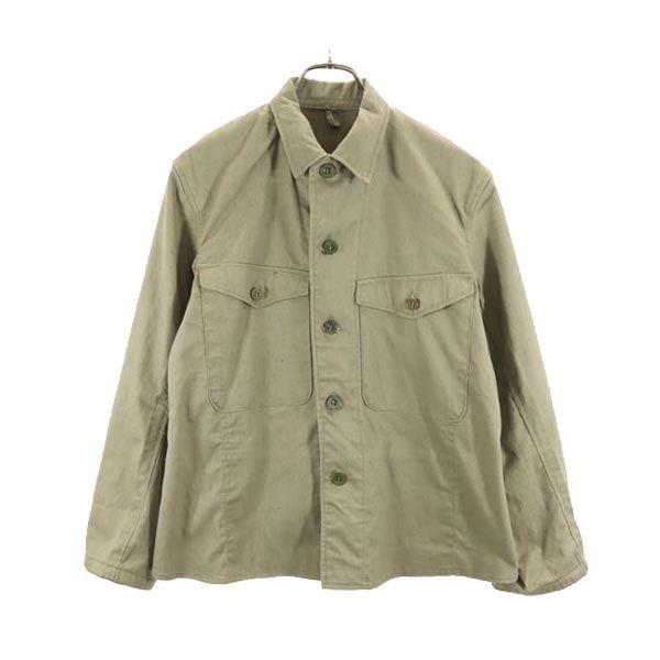 ■ 商品詳細 ■ブランド：日本軍 / -対象：メンズ年代：40sアイテム：ミリタリージャケットサイズ表記：不明※実寸サイズを参考にしてください。着丈：約63cm身幅：約50cm肩幅：約44cm袖丈：約57cm素材：不明カラー：カーキ商品番号...