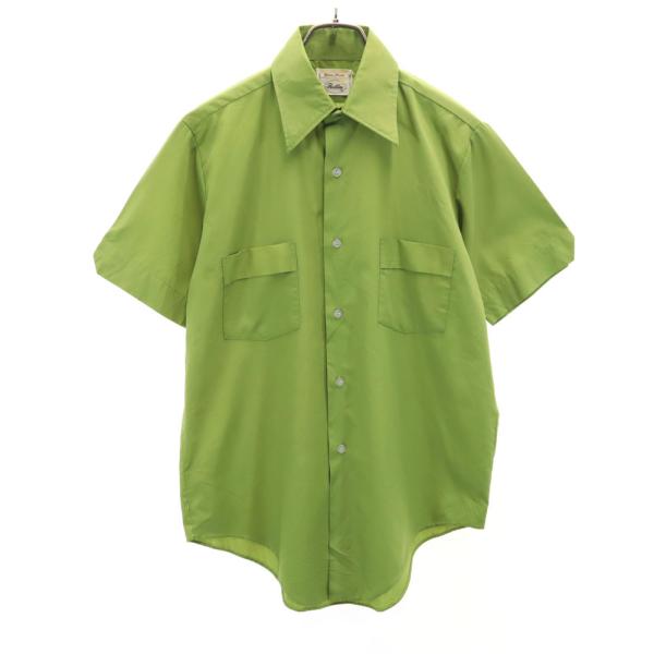 ■ 商品詳細 ■ブランド：fleetline / -対象：メンズ年代：70sアイテム：シャツサイズ表記：141/2※参考サイズ：メンズSサイズ相当 ※実寸サイズを参考にしてください。着丈：約76cm身幅：約53cm肩幅：約42cm袖丈：約2...