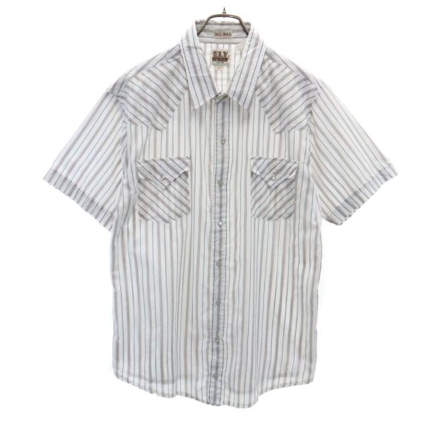 ■ 商品詳細 ■ブランド：エリーキャトルマン / ELY CATTLEMAN対象：メンズ年代：70s 80sアイテム：ウエスタンシャツサイズ表記：2XL※参考サイズ：メンズ3Lサイズ相当 ※実寸サイズを参考にしてください。着丈：約74cm身...