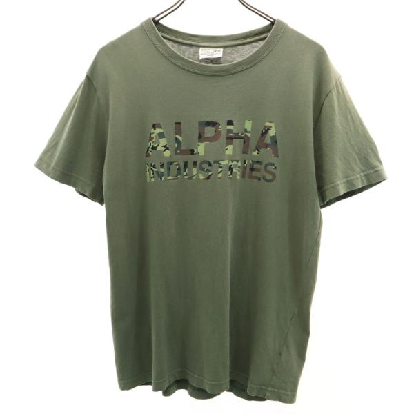 ■ 商品詳細 ■ブランド：アルファインダストリーズ / ALPHA INDUSTRIES INC対象：メンズアイテム：Tシャツサイズ表記：L※参考サイズ：メンズLサイズ相当 ※実寸サイズを参考にしてください。着丈：約68cm身幅：約49cm...