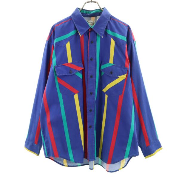 ■ 商品詳細 ■ブランド：Western Plains Trading CO. / -対象：メンズ年代：80s 90sアイテム：シャツサイズ表記：2X※参考サイズ：メンズ4Lサイズ相当 ※実寸サイズを参考にしてください。着丈：約82cm身幅...