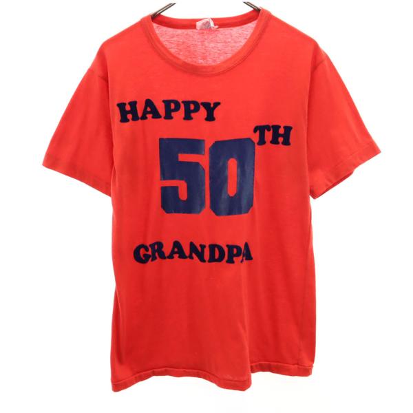 ■ 商品詳細 ■ブランド：CALHOUN / -対象：メンズ年代：90sアイテム：Tシャツサイズ表記：L※参考サイズ：メンズLサイズ相当 ※実寸サイズを参考にしてください。着丈：約68cm身幅：約49cm肩幅：約46cm袖丈：約21cm素材...