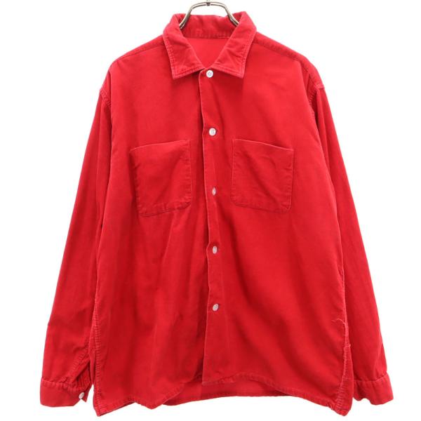 ■ 商品詳細 ■ブランド：クランブルック / Cranbrook対象：メンズ年代：50sアイテム：コーデュロイシャツサイズ表記：L※参考サイズ：メンズLサイズ相当 ※実寸サイズを参考にしてください。着丈：約71cm身幅：約58cm肩幅：約4...